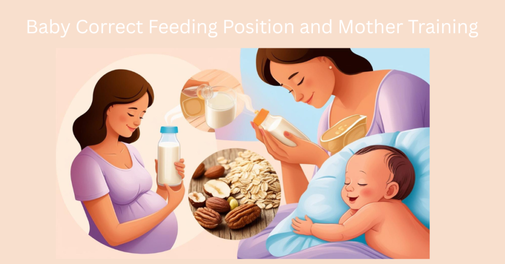 Baby Correct Feeding Position and Mother Training - Nurses Educator