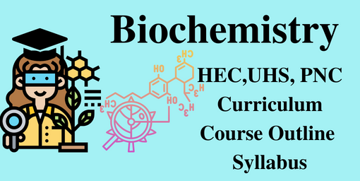 Biochemistry Curriculum, Course Outline, Syllabus & Lab Practical List ...