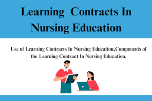 Learning Contracts In Nursing Education - Nurses Educator