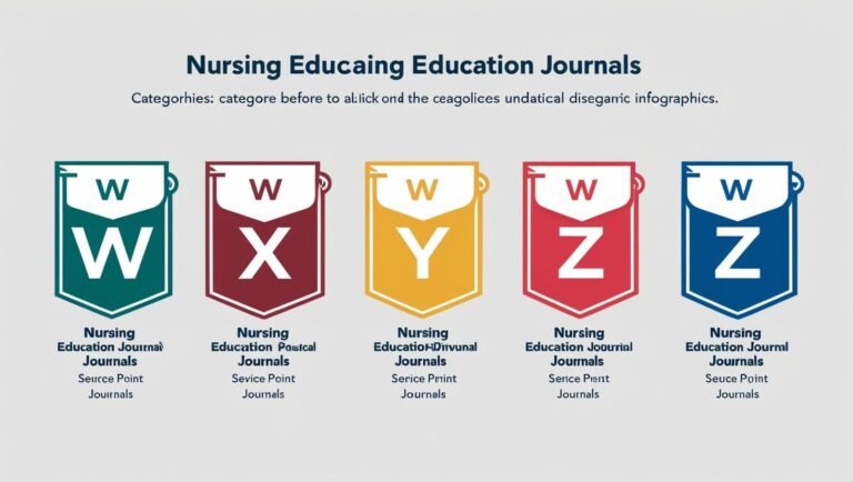 Categories of Journals W X Y and Z Category Journal In Nursing ...