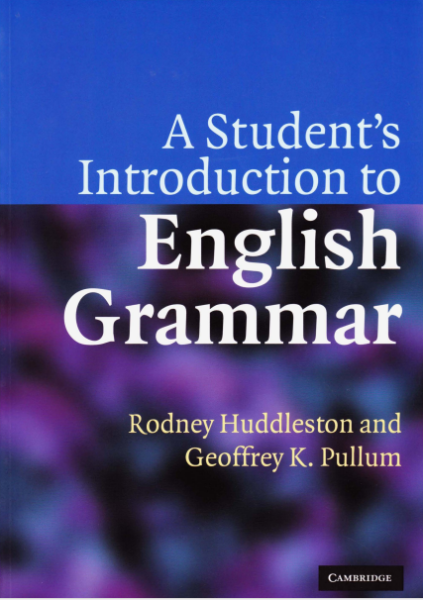 English Grammar By Rodney Huddleston and Geoffrey. K Pullum - Nurses ...