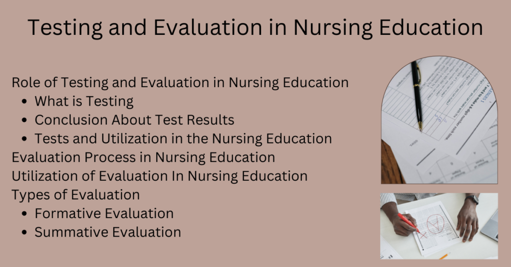 Testing and Evaluation in Nursing Education - Nurses Educator
