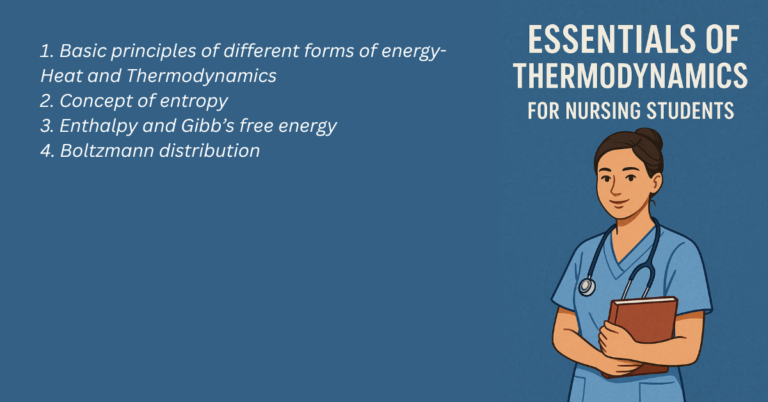 Biophysics Unit 01 Essentials of Thermodynamics - Nurses Educator