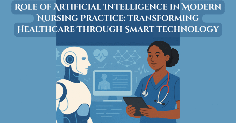 Role of Artificial Intelligence in Modern Nursing Practice ...