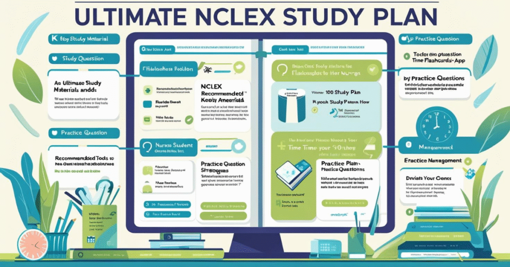 NCLEX Ultimate Study Plan with Recommended Tools for Nursing Students ...