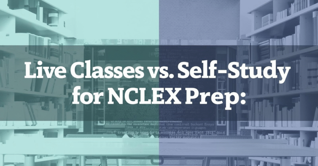 NCLEX Live Classes VS Self-Study for Prep A Complete Analysis - Nurses ...