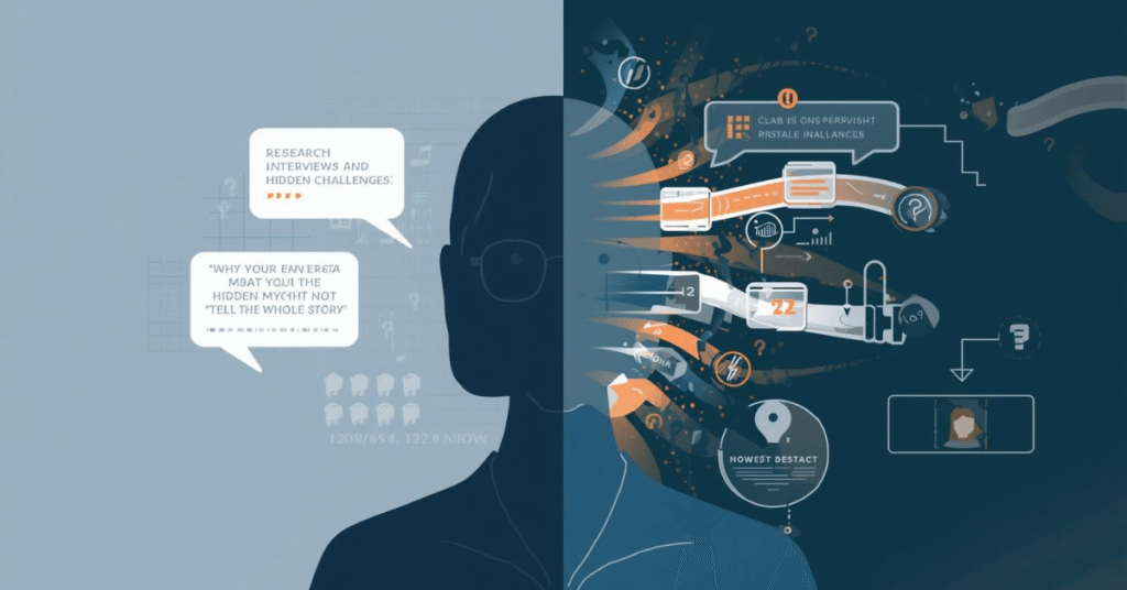 Research Interviews and Hidden Challenges Why Your Data Might Not Tell ...