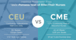 CEU vs CME What's the Difference and What Do Nurses Really Need in 2025 ...