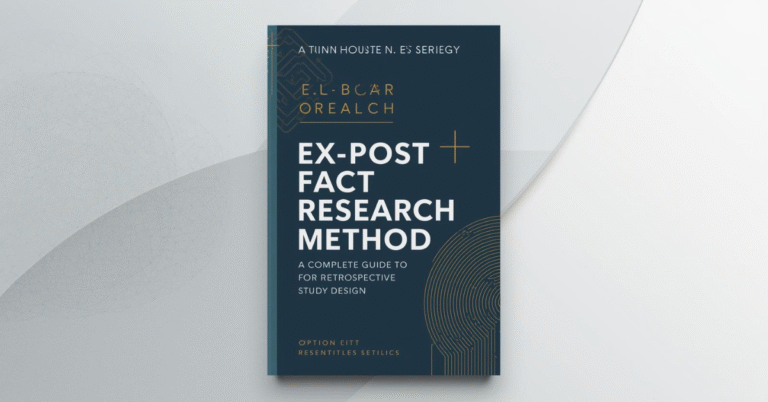 Ex Post Facto Research Method: A Complete Guide to Retrospective Study ...