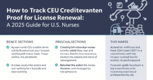 Track CEU Credits and How to Submit Proof for License Renewal: A 2025 ...