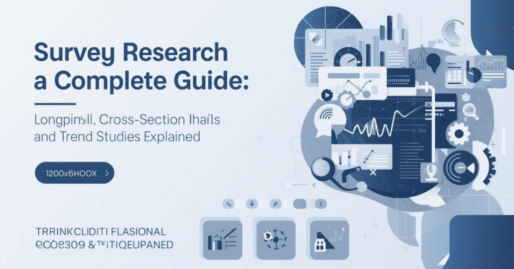 Survey Research a Complete Guide: Longitudinal, Cross-Sectional, and ...