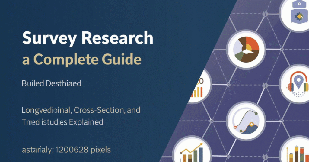 Survey Research a Complete Guide: Longitudinal, Cross-Sectional, and ...