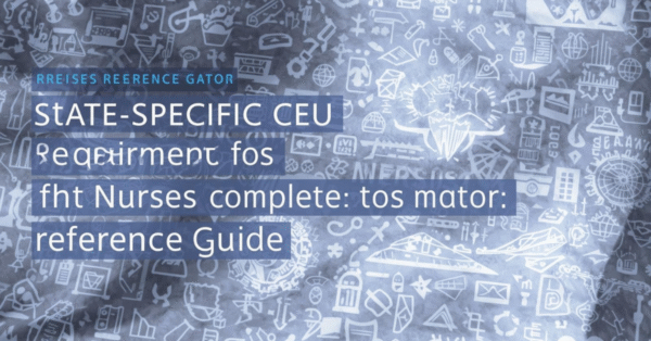 CEU State-Specific Requirements for Nurses — Complete 2025 Reference ...