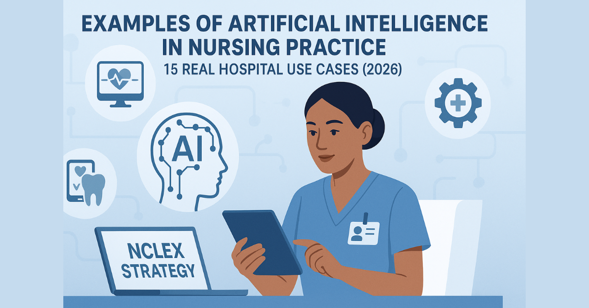 Examples of Artificial Intelligence in Nursing Practice — 15 Real ...