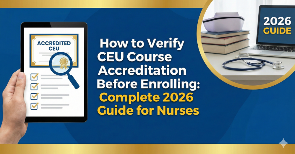 CEU How to Verify Course Accreditation Before Enrolling: Complete 2026 ...
