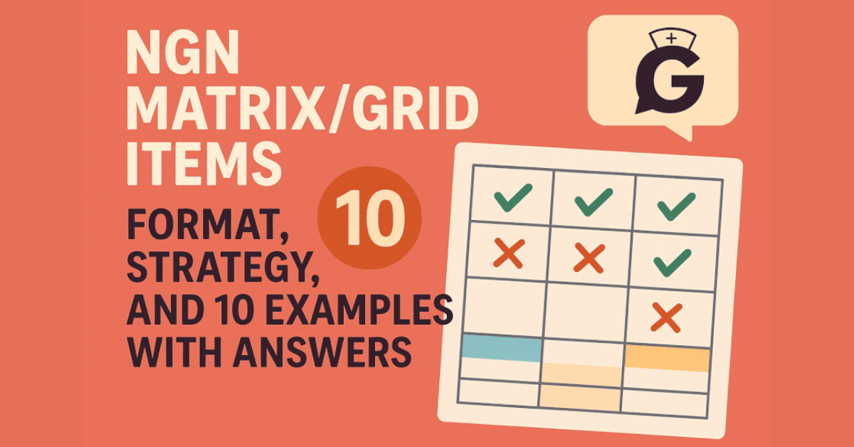 NGN Extended Multiple Response and Matrix Grid Questions — Tips to ...