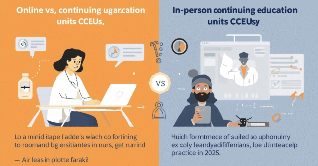 CEU Courses for Nurses Online vs In-Person: Which Format Actually ...