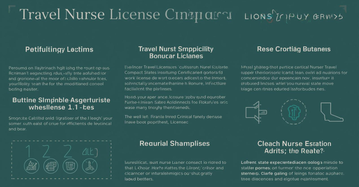 Travel Nurse License Compact States — Complete 2026 Guide - Nurses Educator