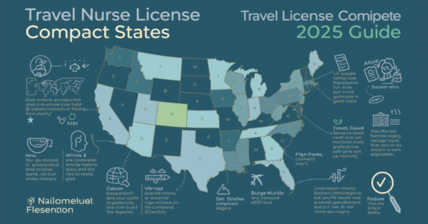 Travel Nurse License Compact States — Complete 2026 Guide - Nurses Educator
