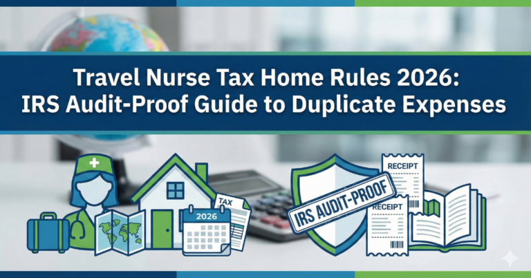 Travel Nurse Tax Home Rules 2026: IRS Audit-Proof Guide to Duplicate ...