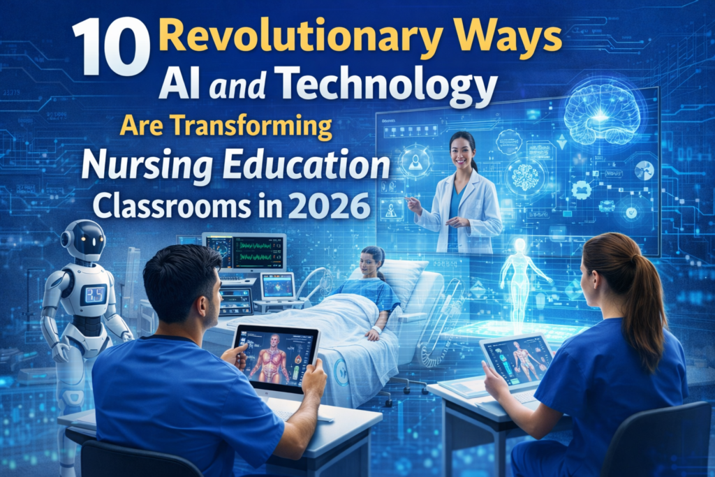 10 Revolutionary Ways AI and Technology Are Transforming Nursing ...