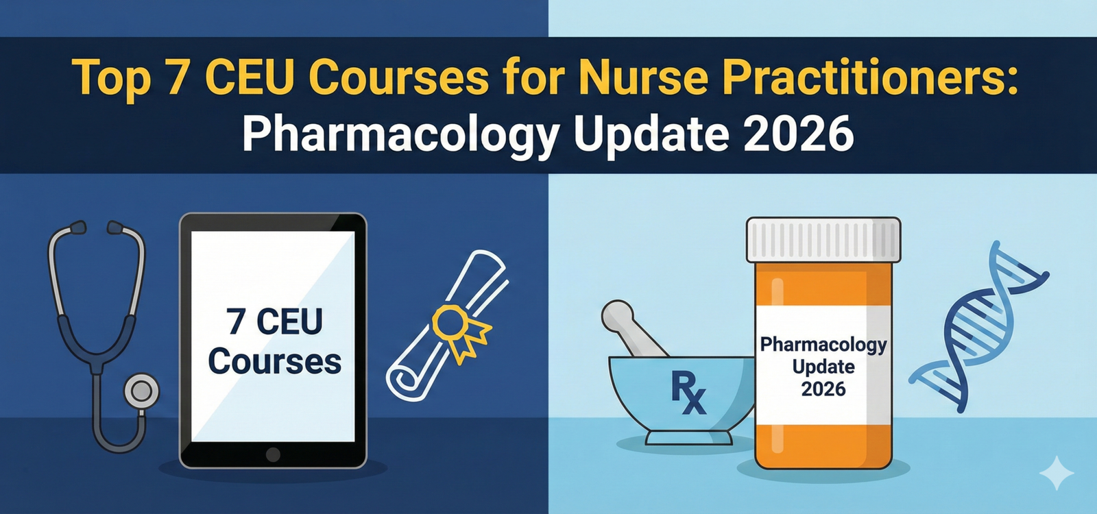 Top 7 CEU Courses for Nurse Practitioners: Pharmacology Update 2026 ...