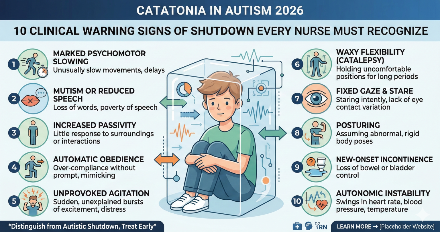 Catatonia in Autism 2026: 10 Clinical Warning Signs of "Shutdown" Every ...
