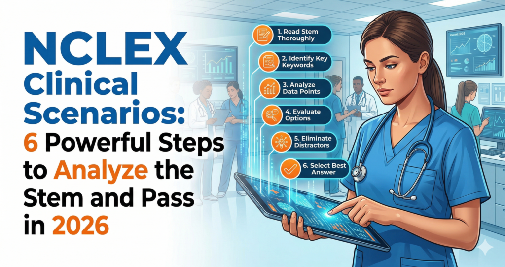 NCLEX Clinical Scenarios: 6 Powerful Steps to Analyze the Stem and Pass ...
