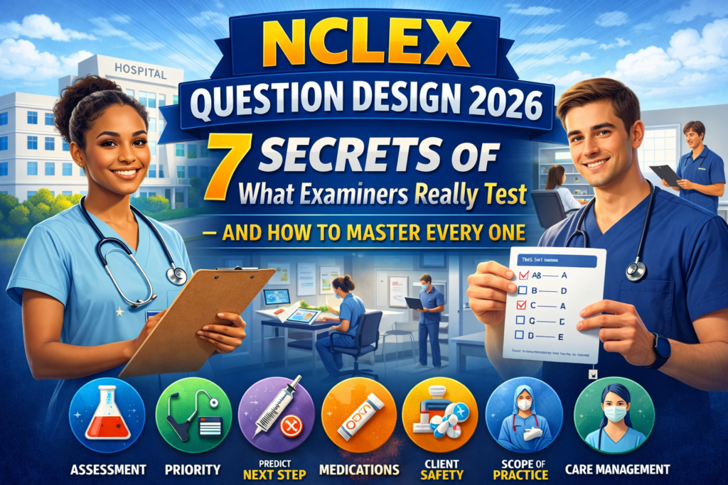 NCLEX Question Design 2026: 7 Secrets of What Examiners Really Test ...