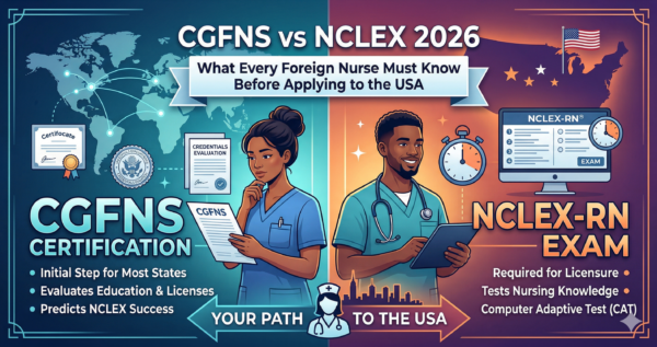 CGFNS vs NCLEX 2026: What Every Foreign Nurse Must Know Before Applying ...